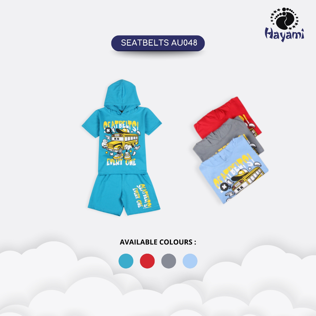 HAYAMI - Bus Series 10 Kids Hoodie Set | Shopee Singapore