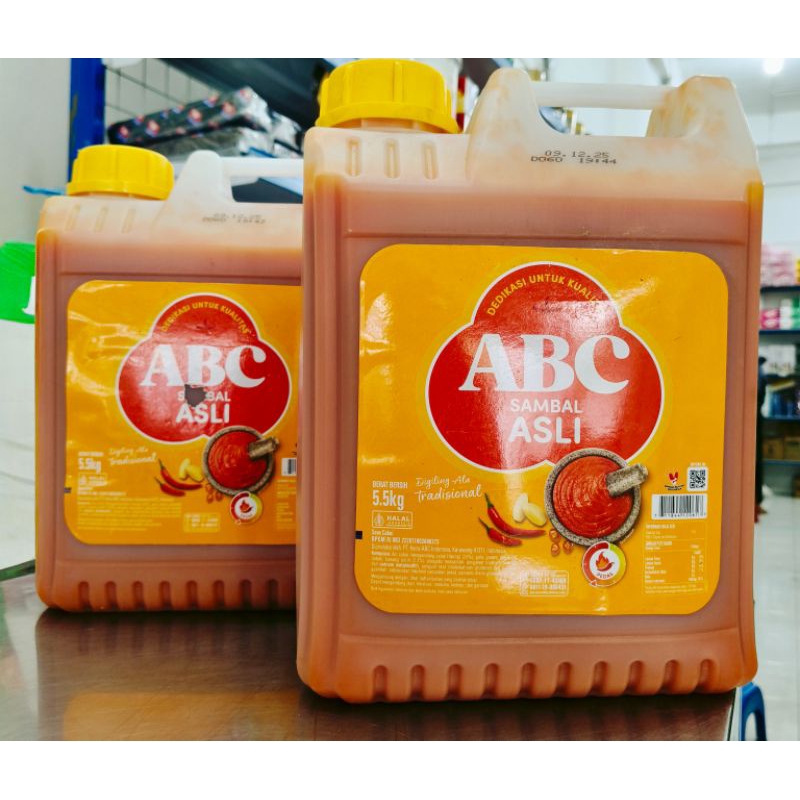 ABC Original Chili Sauce 5,5kg/Original ABC Chili Sauce 5,5kg/Chili ...