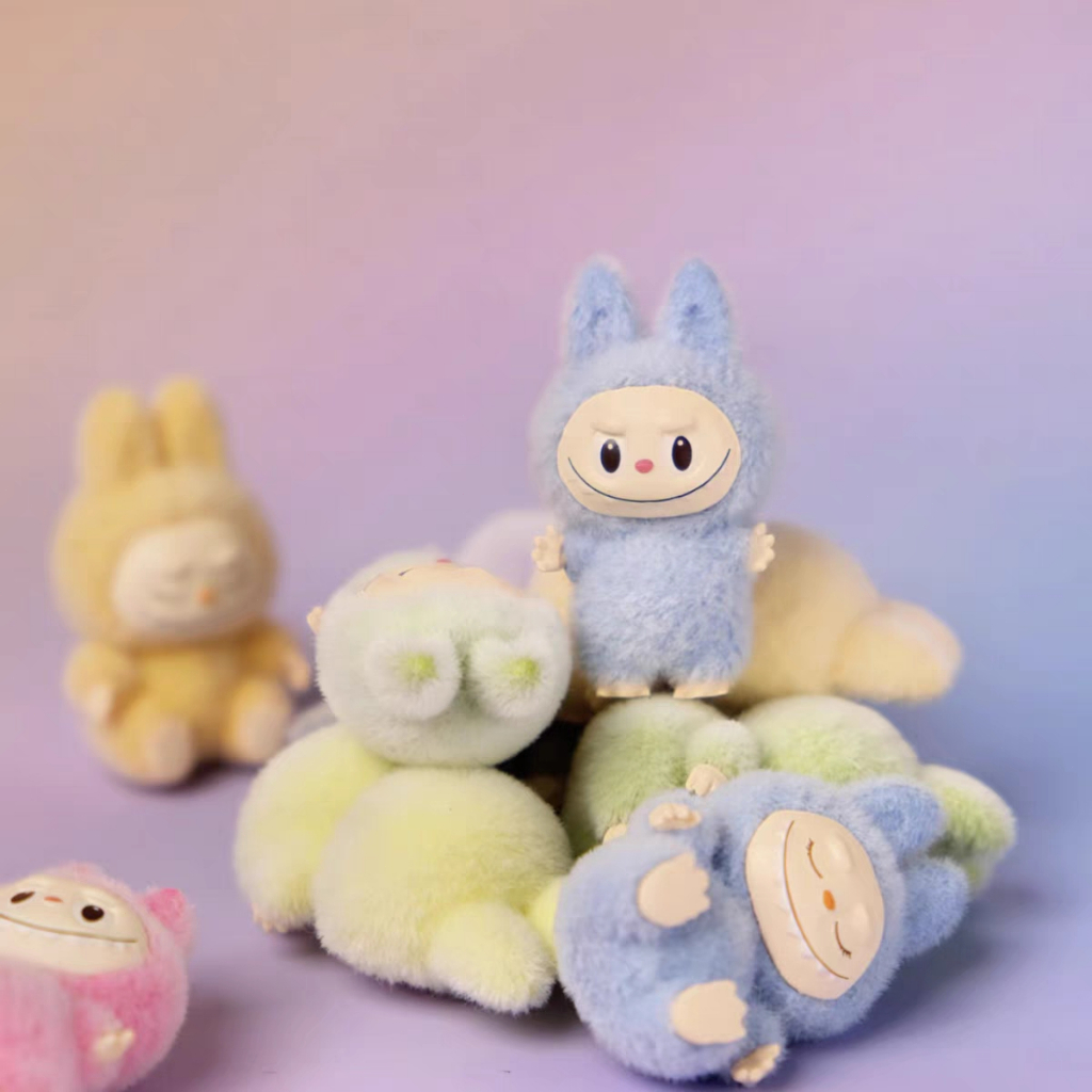 Mini LABUBU Ornament 3.5cm LABUBU V1 POP-MART Vinyl Doll Stand Car ...