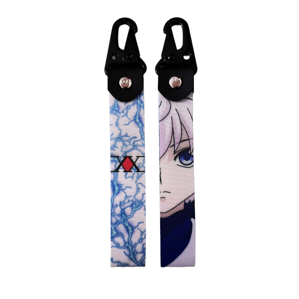 Keychain anime hunter x hunter killua zoldyck - keychain webbing anime ...