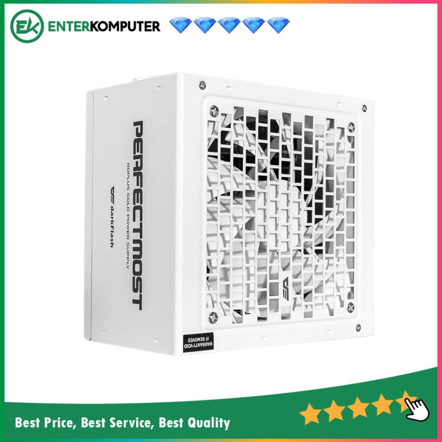 Aigo DarkFlash PMT White 750W 80+ Gold Full Modular / PSU 750W | Shopee ...