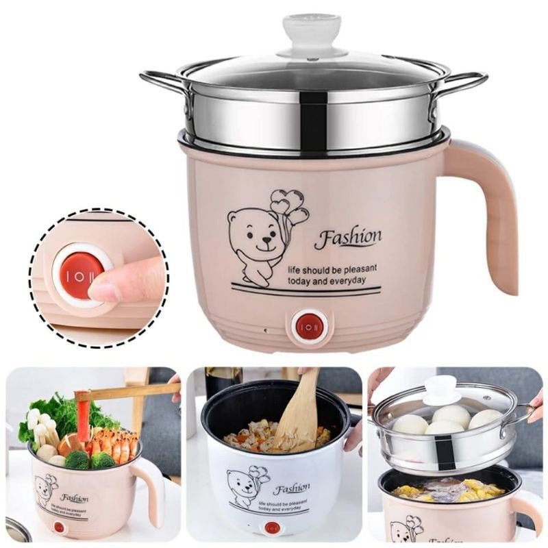ELECTRIC STEAM PAN ELECTRIC MULTIFUNCTION ELECTRIC FRY PAN CERAMIC ...