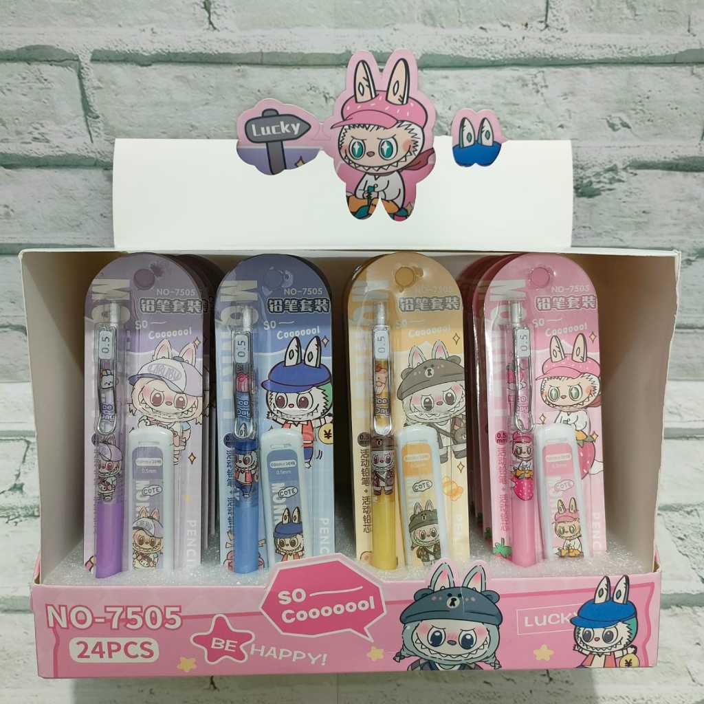 Labubu Free Refill Mechanical Pencil | Shopee Singapore