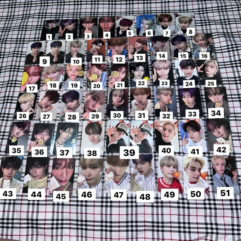 POLAROID PC PHOTOCARD ZB1 ZEROBASEONE ZHANG HAO ZHANGHAO SUNG HANBIN ...