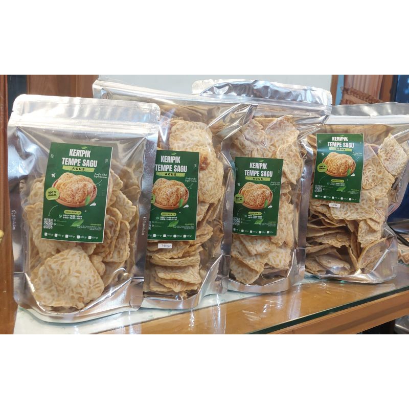 Chips Agus Sago TempehKeripik -- Delicious, crispy, crispy snackCemilan ...