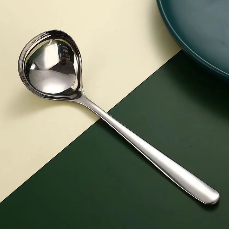 Soup Vegetable Ladle Spoon Stainless Steel 20.5 cm | Shopee Singapore