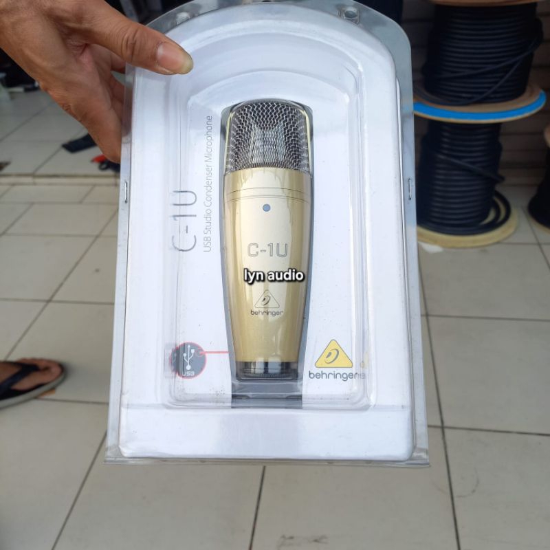 MIC CONDENSER BEHRINGER CIU C-1U USB STUDIO CONDENSER MIC | Shopee ...