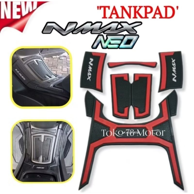 Rubber Tankpad NMAX TURBO NEO TECHMAX 2024 2025 Rubber Deckpad ...