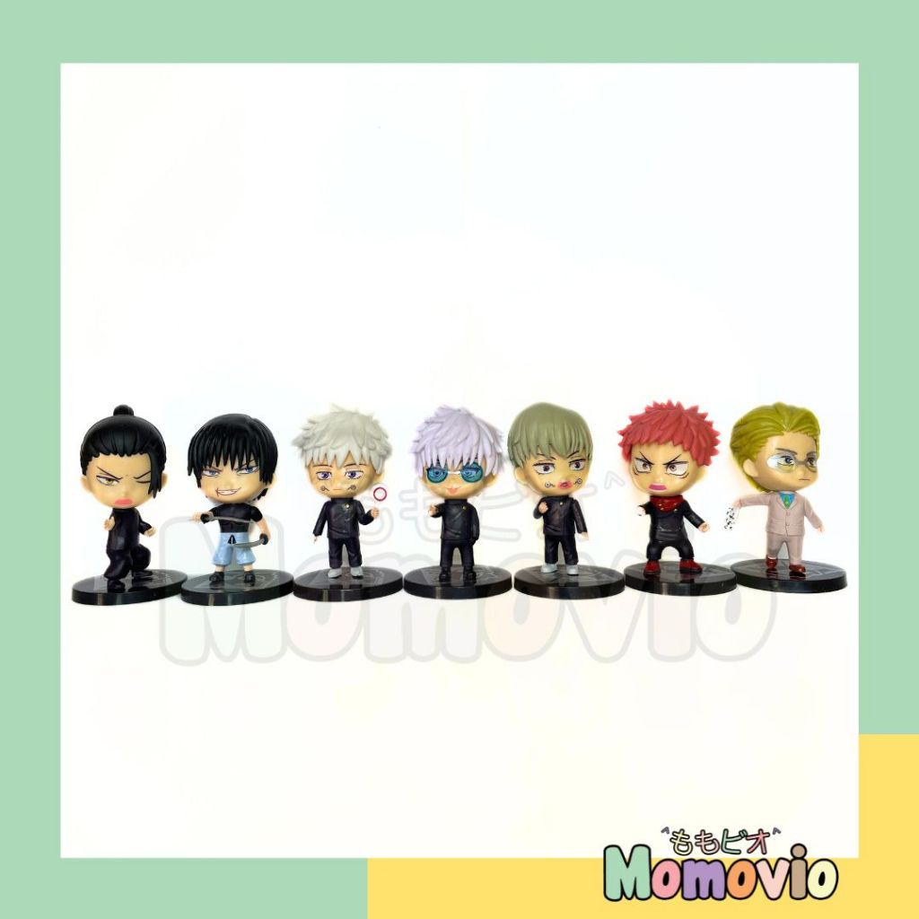 Jujutsu Kaisen Chibi Action Figure Gojo Satoru Geto Suguru Toji ...