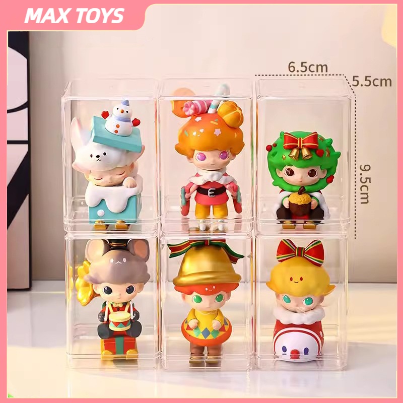 Max TOY MOLLY Display Box LABUBU Box Display Figure Rack DIMOO ...