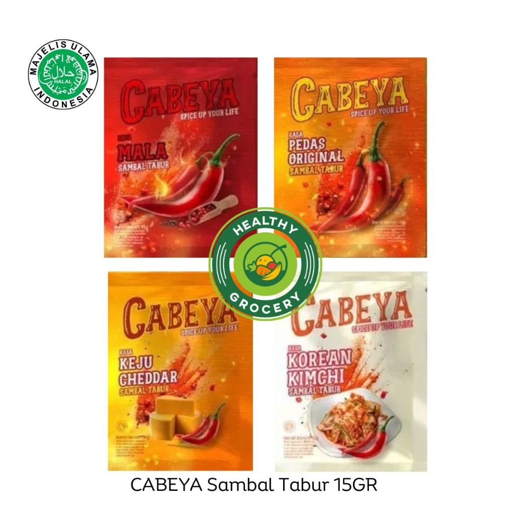 CABEYA Chili Sprinkles with CHEDDAR Cheese Flavor MALA/ ORIGINAL ...