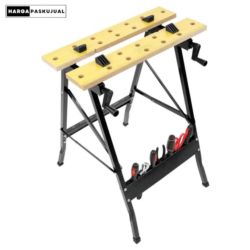 KAYU Krisbow Workbench Portable Builder's work Desk carpenter's work ...