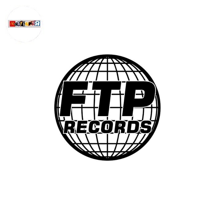 Rounded FTP Records logo sticker | Shopee Singapore