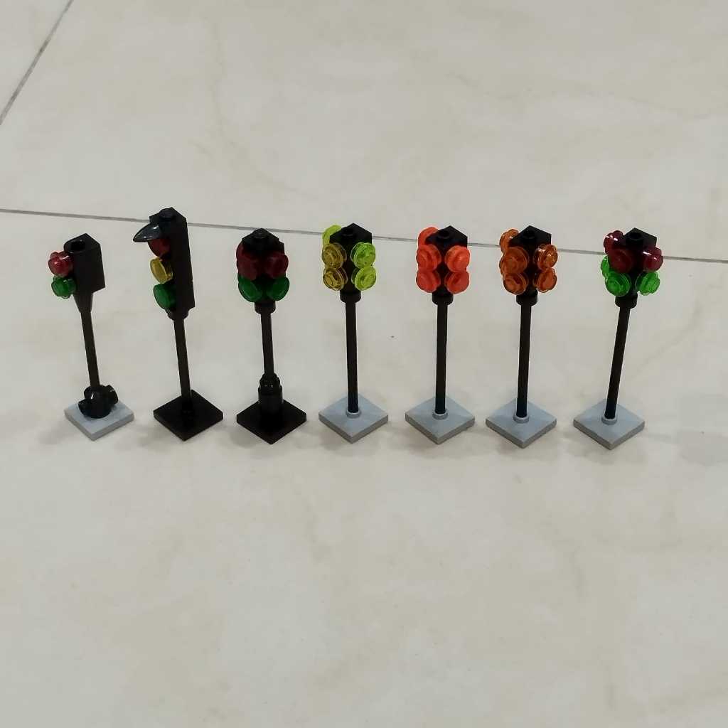 Lego CITY MOC Traffic Light Lamp. Original Original | Shopee Singapore
