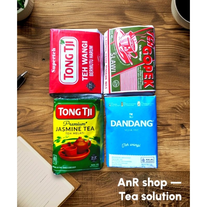 Tea blend (gopek / ddg blue / tongtji super 40g / tongtji jasmine 40g ...