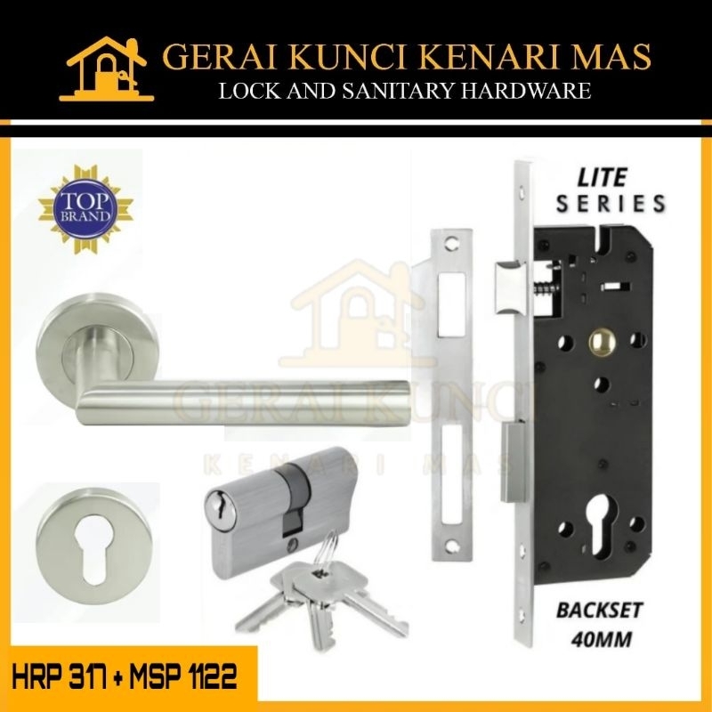 Paloma Door Handle Pull Handle Set Mortise Lock Body Cylinder Lock ...