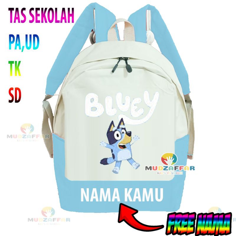Bluey CHARACTER PRESCHOOL CHILDREN'S BACKPACK BAG BLUEY CHILDREN'S ...