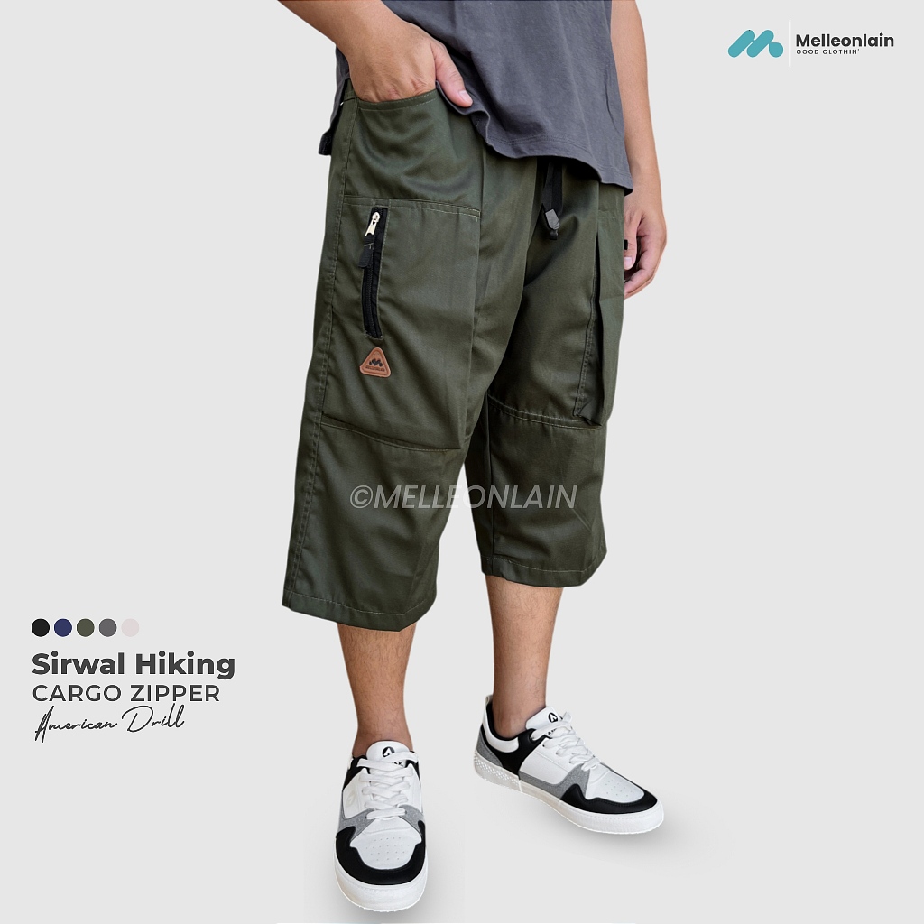 Cargo Shorts SIRWAL HIKING Tactical Outdoor Drill Melleonlain Umrah ...