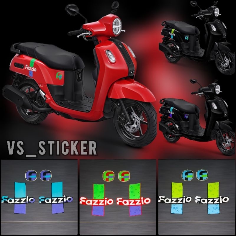 Standard STRIPING LIST OF YAMAHA FAZZIO MOTORCYCLES 2024 2025 | Shopee ...