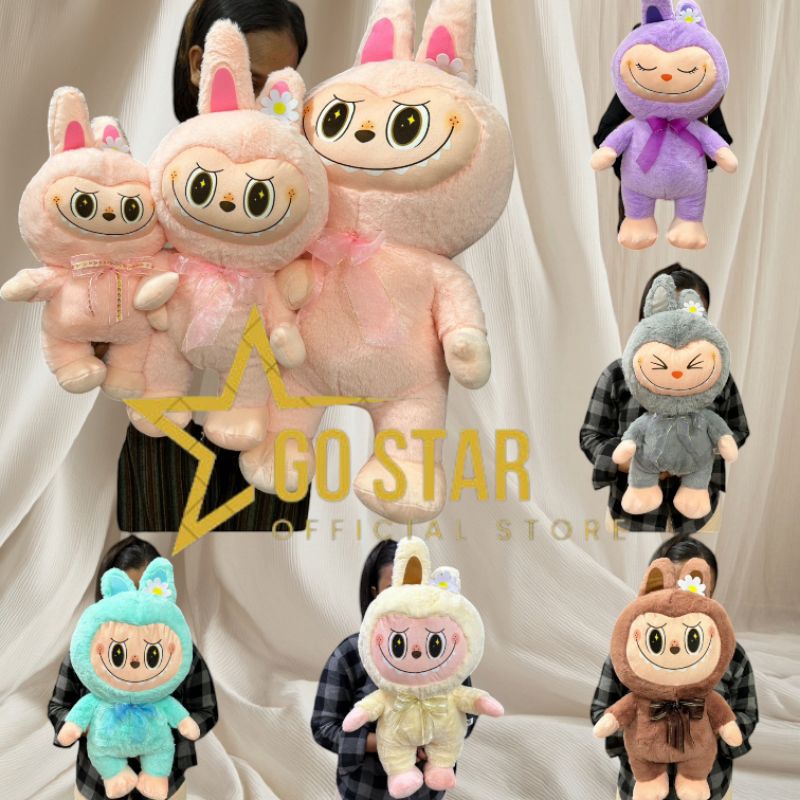 Ready Viral Labubu Extra Jumbo Large Doll Premium Plush Toys Soft The ...