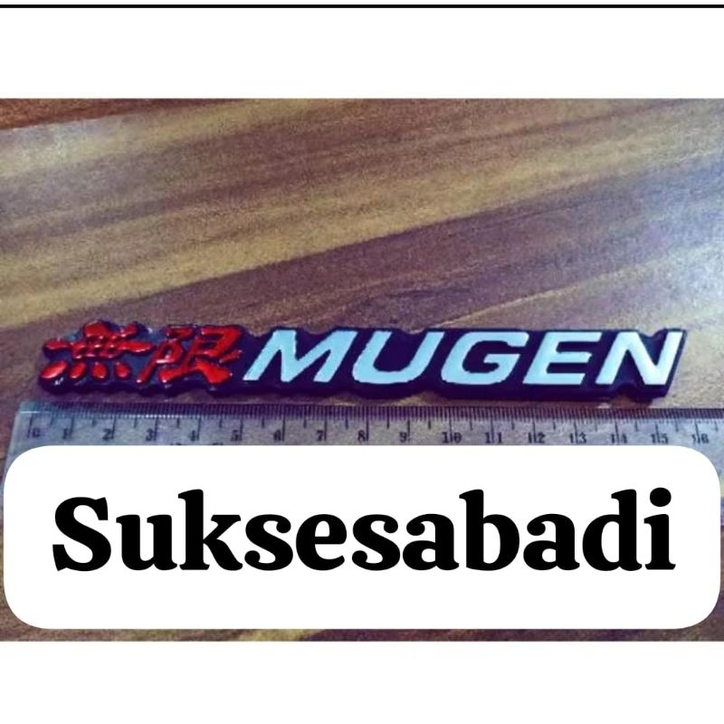 MERAH Original red honda mugen emblem logo | Shopee Singapore
