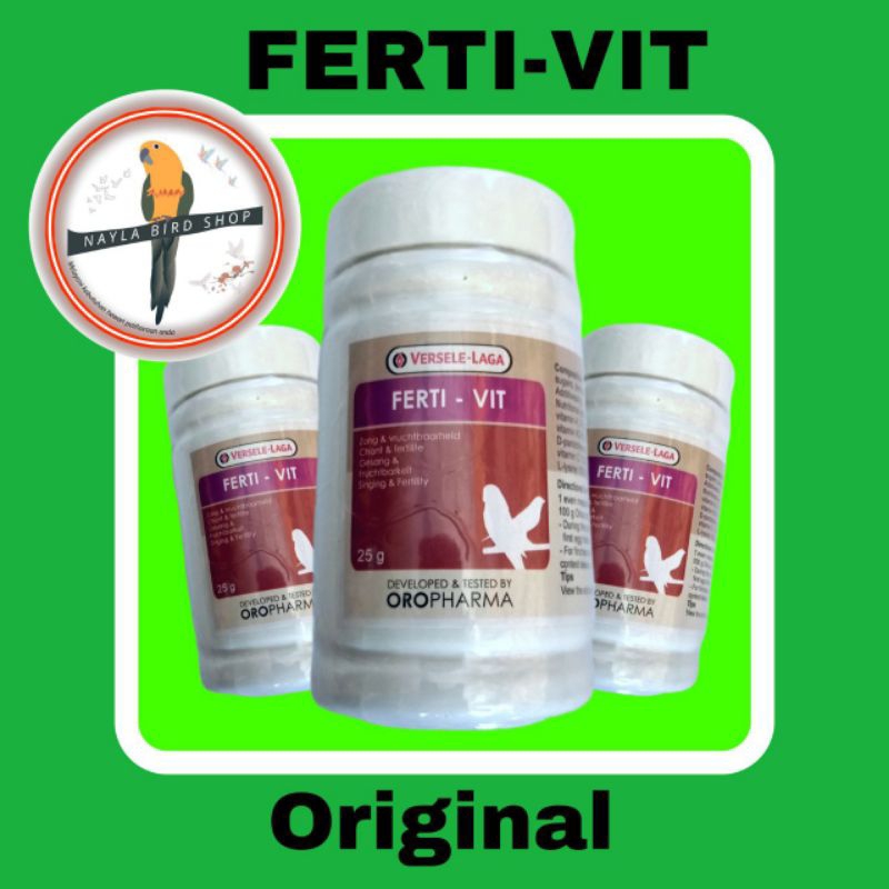 Fertivit BIRD MULTIVITAMIN VIT FERTI-VIT VITAMIN IMPORT ORIGINAL REPACK ...