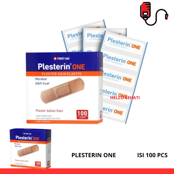 Onemed Wound Plaster One Plaster contains 100 Pcs | Shopee Singapore