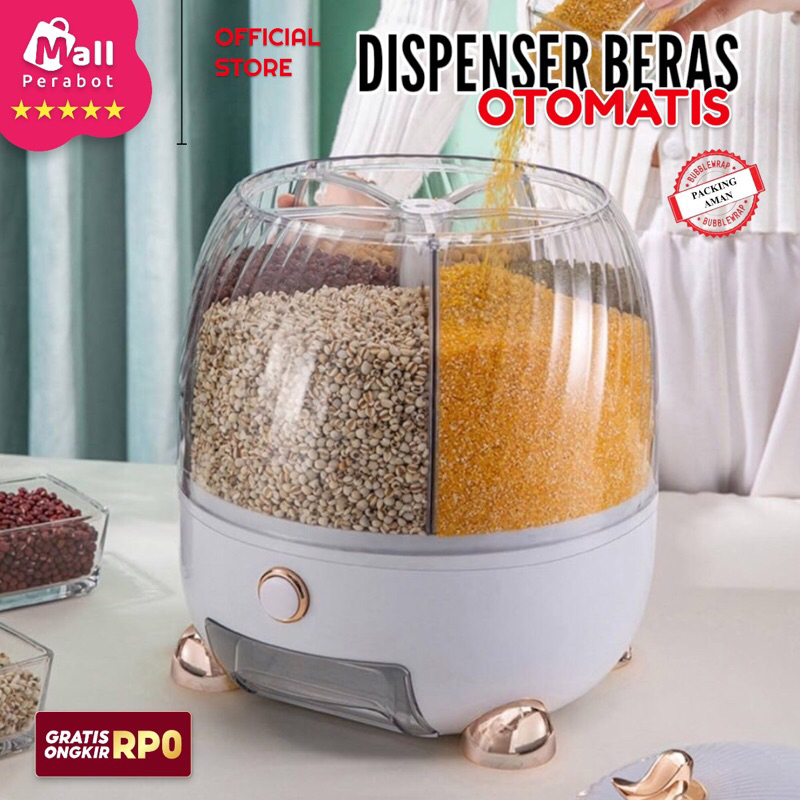 Furniture Mall | Antique Luxury Capsule Aesthetic Rice Dispenser | Rice ...