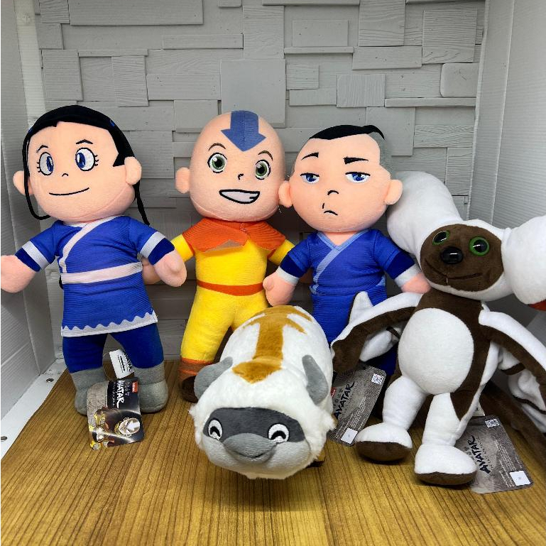 Avatar The Last Airbender Aang Appa Sokka Katara Momo Doll Original ...