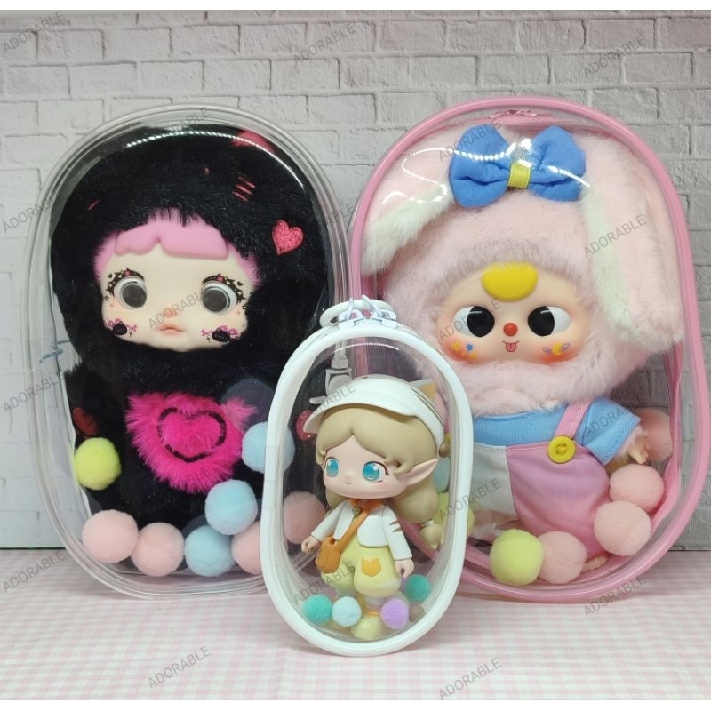 Pvc Bag Plushie Doll Blind Box Labubu BabyThree etc | Shopee Singapore