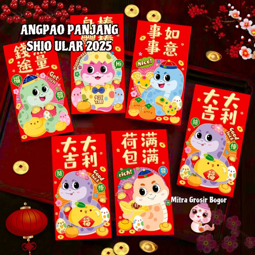 [ Contents 6 ] LONG ANGPAO SNAKE LABUBU 2025 Chinese New Year Sincia ...
