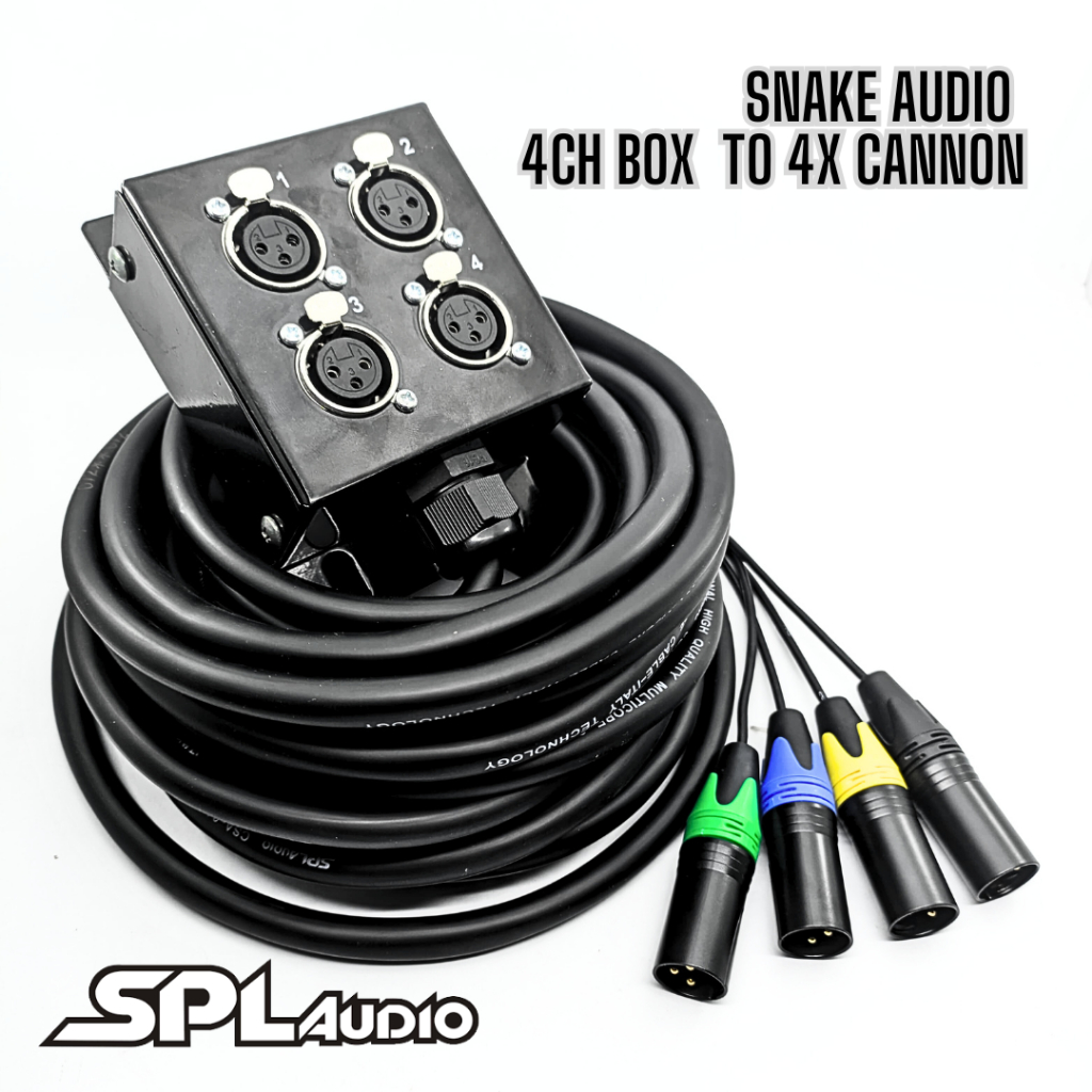 Audio Cable/Snake Box Cable Bs-4 Female To 4x XLR XLR Male JAPAN ...