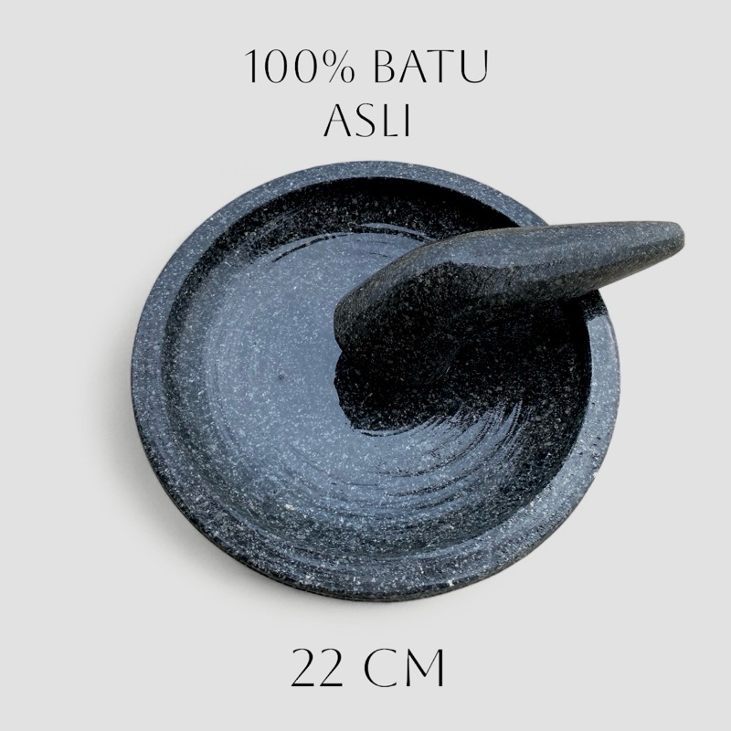 Quality mortar made of genuine mountain stone, sizes 14,16,18,20,22,24 ...