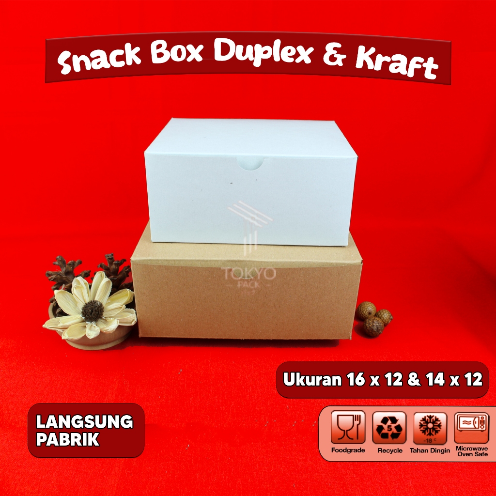 PUTIH Duplex WHITE SNACK BOX - CATERING SNACK BOX - ALL UK EVENT SNACK ...