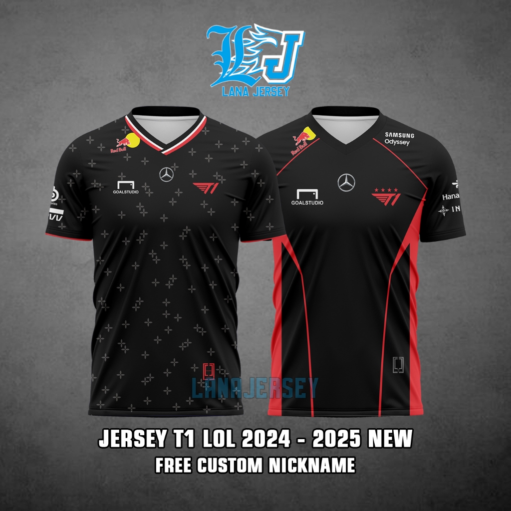 JERSEY T1 2024 NEW (free custom nickname) | Shopee Singapore