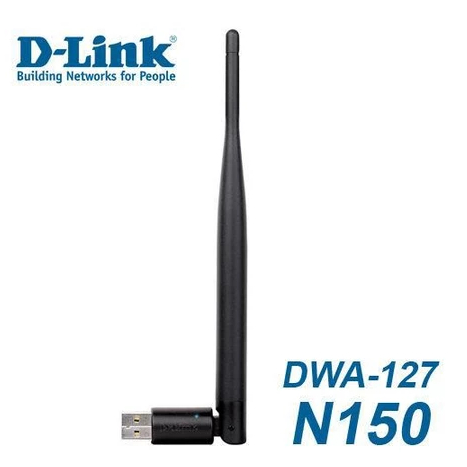 D-link DWA-127 N150 USB Dongle Wifi Adapter DLINK DWA127 150mbps ...