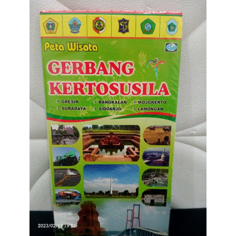 Pintukertosusila Tourism Map (gresik, flytimes, mojokerto,surabaya, sidoarjo, lamongan) | Shopee ...