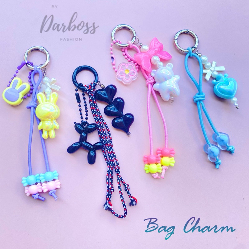 GANTUNGAN HP NF- bag key chains / Aesthetic bag Chains / Aesthetic bag ...