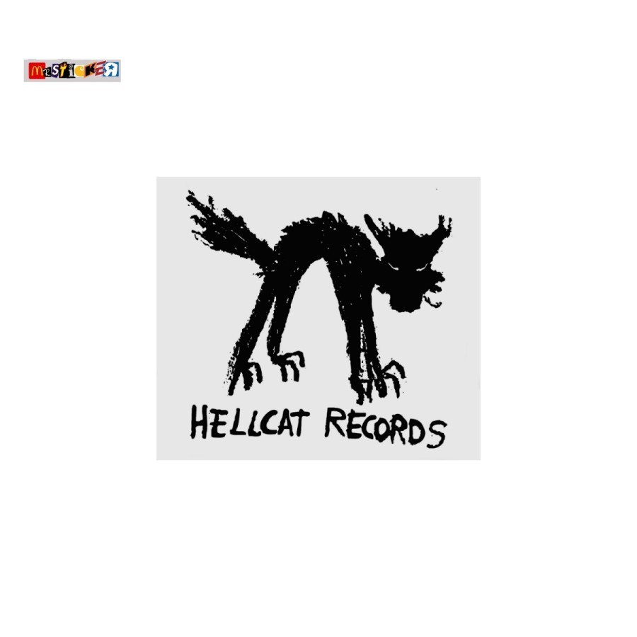 Hellcat Records sticker Punk rock ska logo sticker | Shopee Singapore