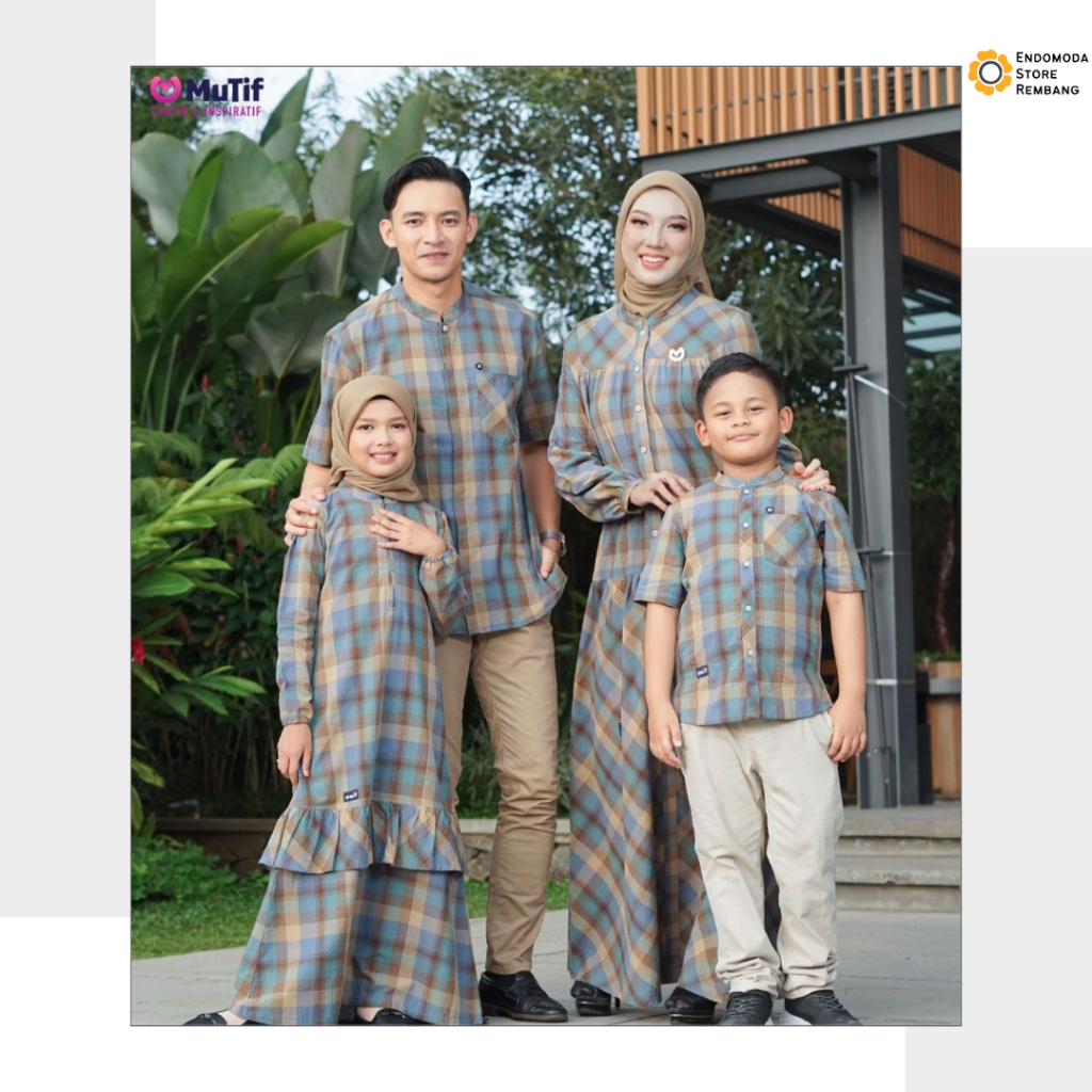 NEWEST FAMILY SARIMBIT 2025 MUTIF ASMITA AKSA - BAJU KOMPAK FAMILY HARI ...