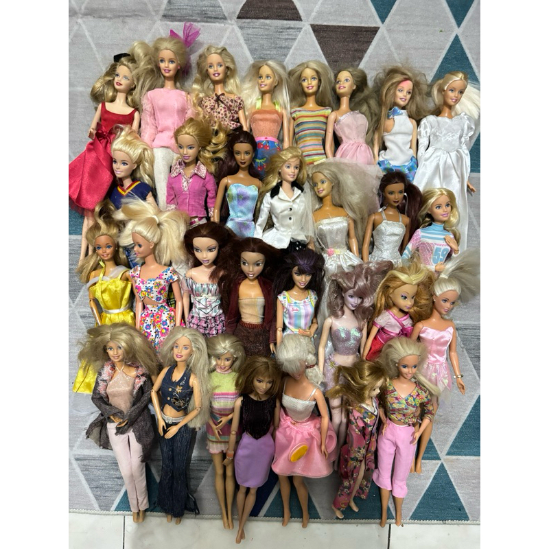 Barbie Preloved Vintage & Belly Button (Rubber Legs) | Shopee Singapore