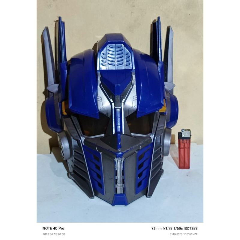 Transformer Transformers Helmet Voice Changer Optimus Prime The Movie ...
