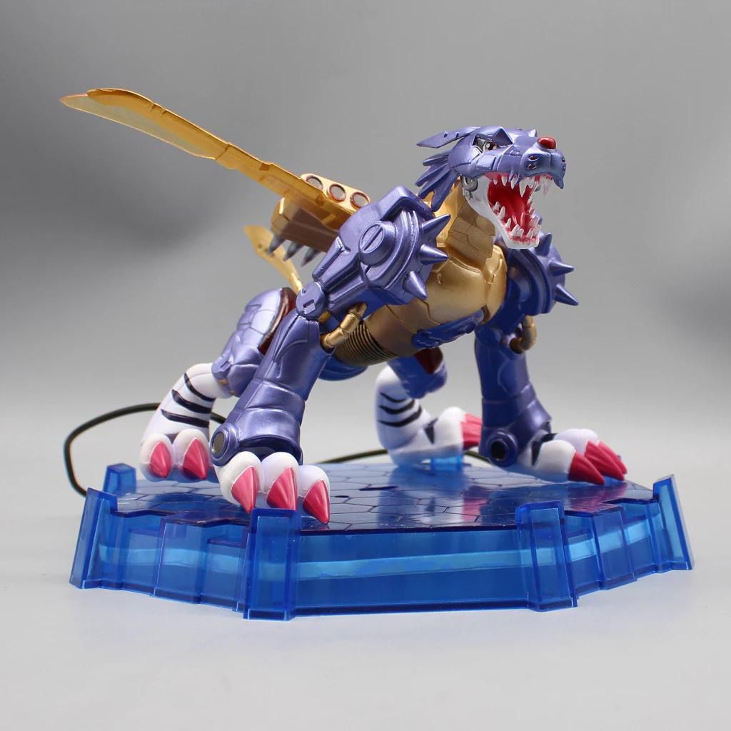 Statue Digimon Adventure Metal Garurumon By Trex Studio LED | Shopee Singapore