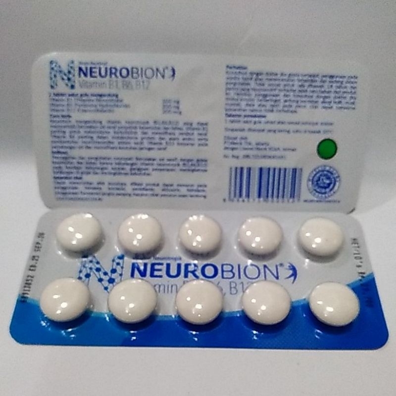 PUTIH White neurobion/neurobion vitamin B1,B6,B12 | Shopee Singapore