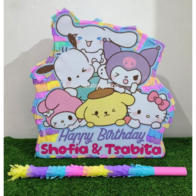 Sanrio best friends pinata/ pull pinata | Shopee Singapore