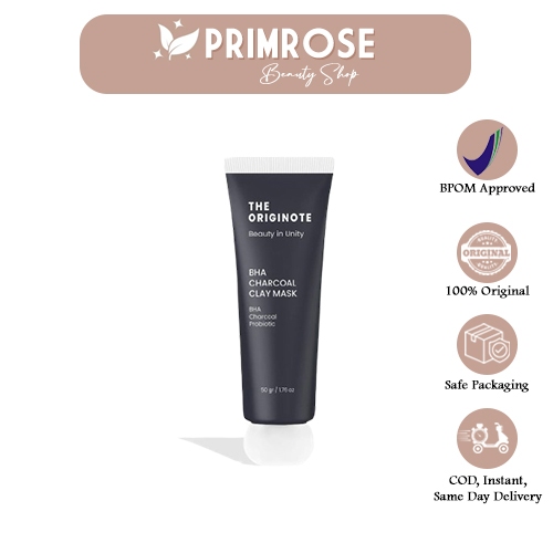 THE ORIGINOTE BHA Charcoal Clay Mask-Exfoliating Mask for Dead Skin ...