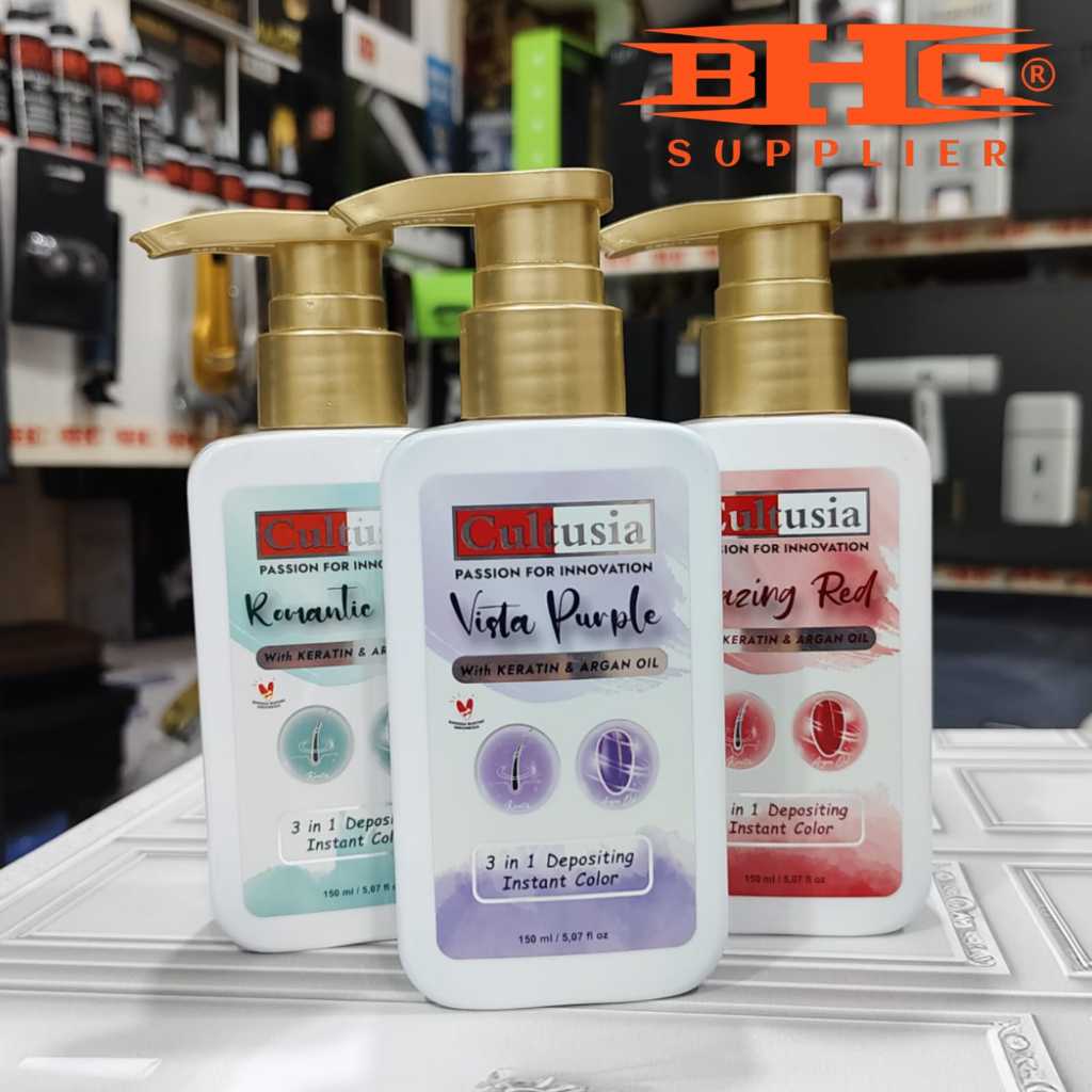 Cultusia Instant Color Hair Dye Color Dye Paint 3 in 1 Depositing ...