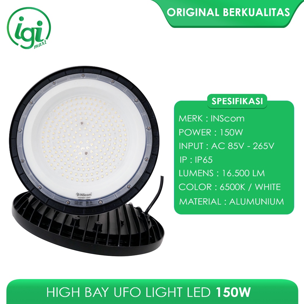 Led HIGH BAY UFO 150W LED HIGHBAY LIGHT 150W Hanging Spotlight ...