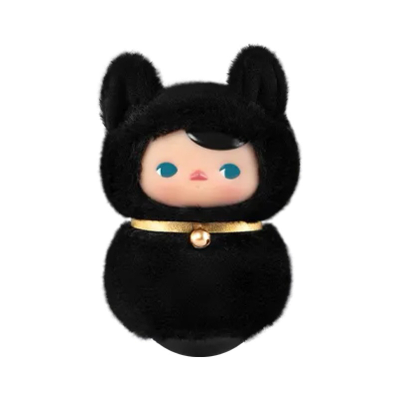 Popmart Pucky Roly Poly Kitty - Black Paint | Shopee Singapore