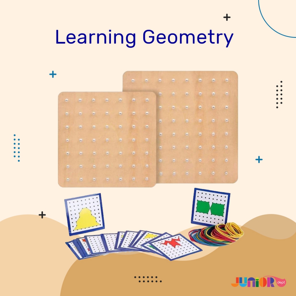 Learning Geometry With Rubber / Basic Mathematics / Making Shapes ...
